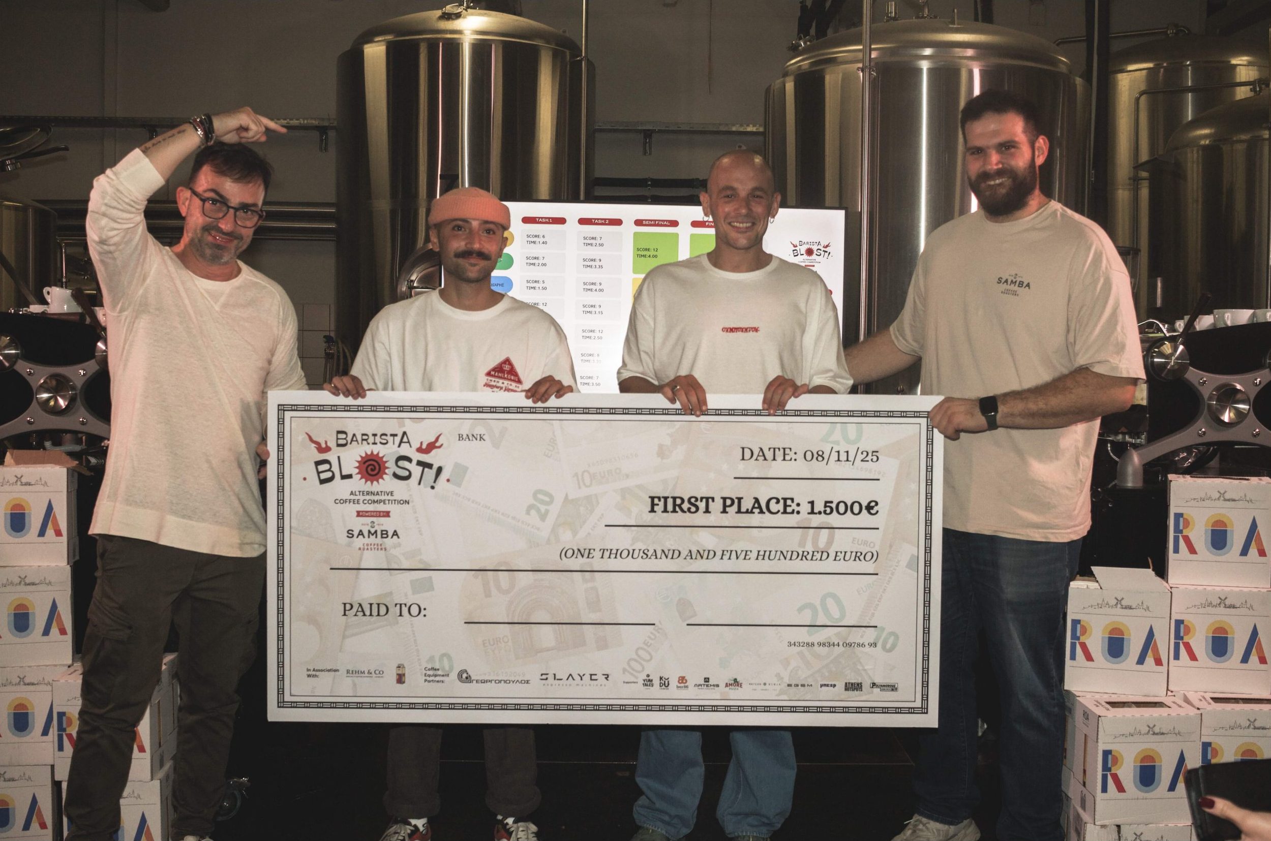SAMBA Coffee Roasters: Το 2o Barista Blast ήταν εκρηκτικό! | coffeemag.gr