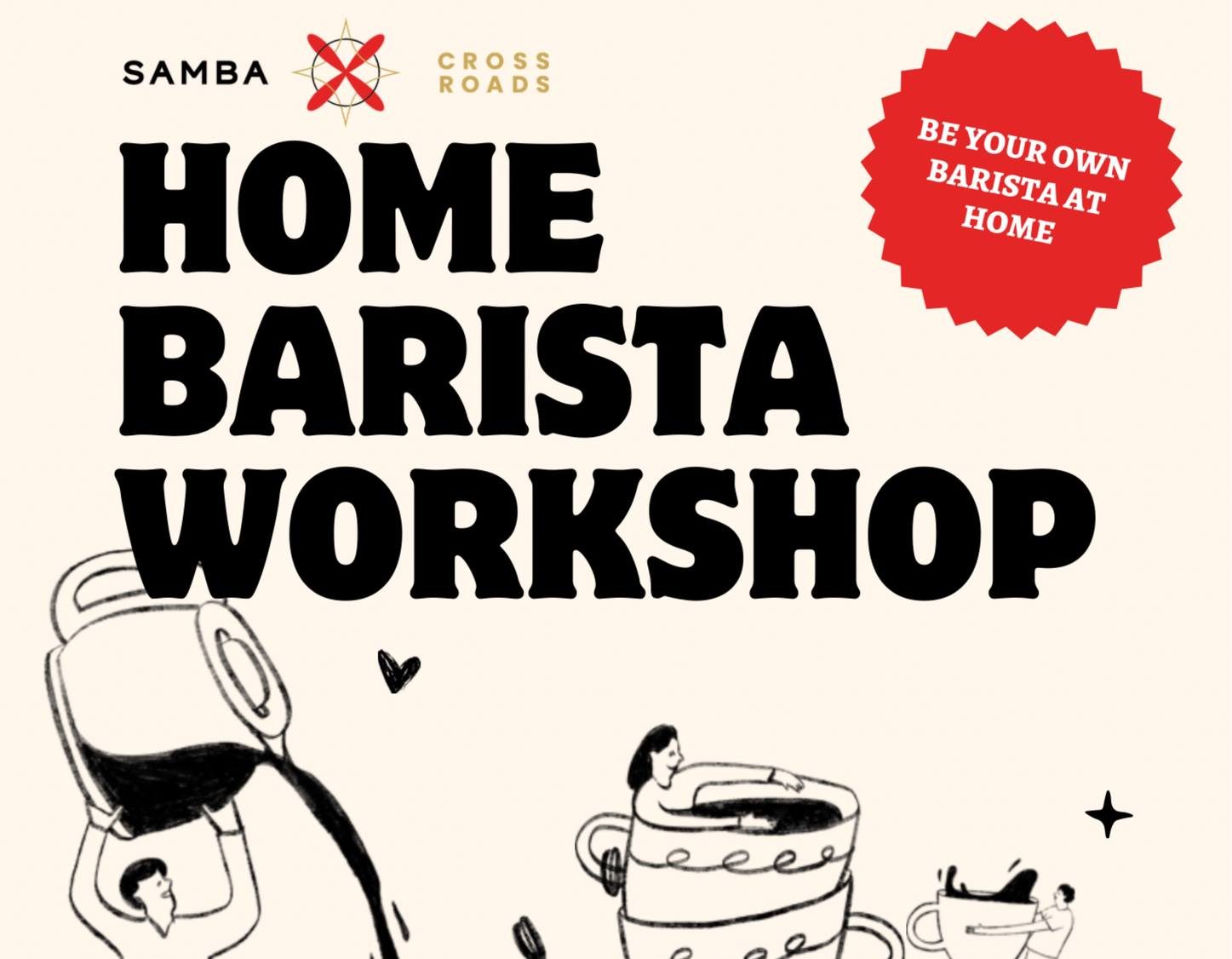 Home barista σε 4 ώρες; Ναι, στο προσεχές workshop της Samba Coffee ...
